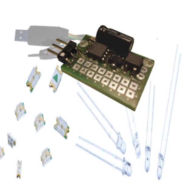 creative-pcb – bewegen – beleuchten – beschallen